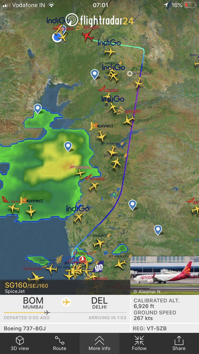 Mumbai – Delhi Spicejet flight makes emergency landing at Ahmedabad ...