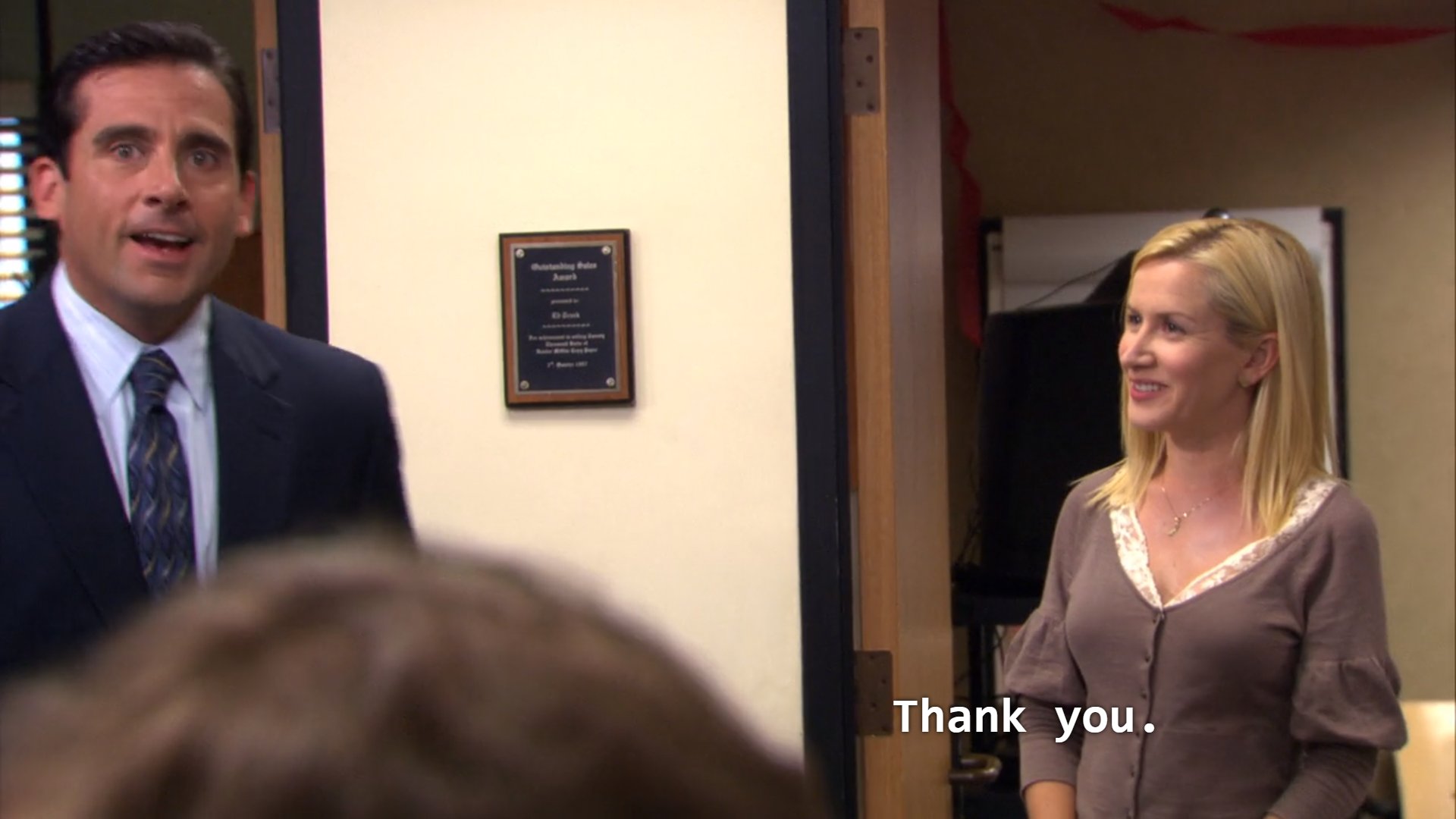 The Office Thank You Gif