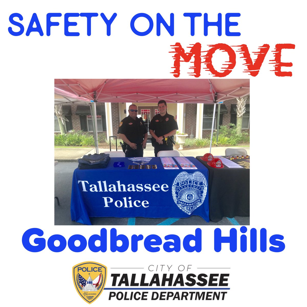 Tallahassee Police On Twitter Tpd Is Participating In Everyday Safety
