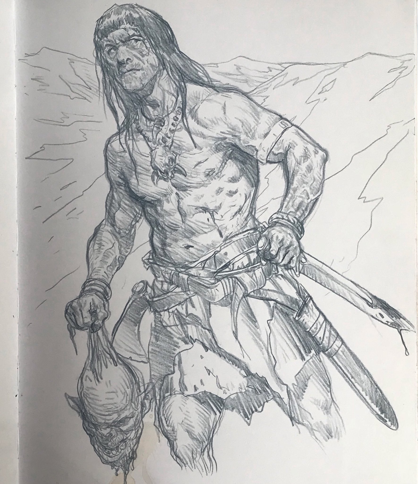 Barbarian Sketch