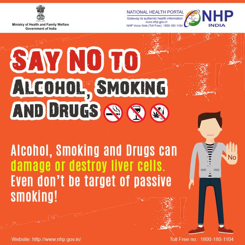 Say No To Drugs Alcohol And Smoking