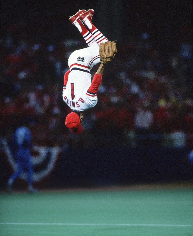 Ozzie Smith Backflip Gif