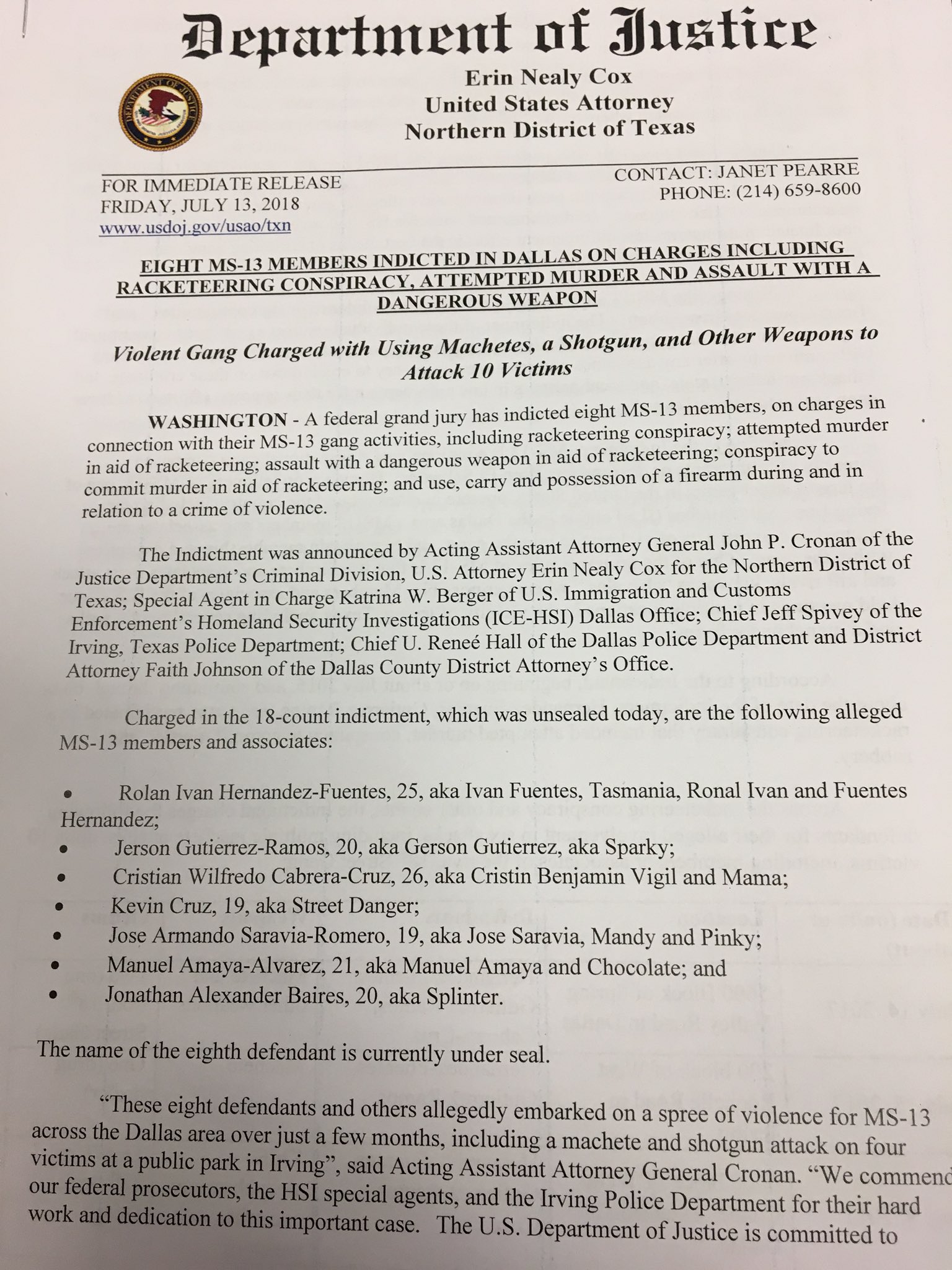 Ms 13 Machete Attack