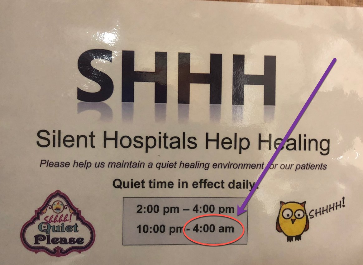 Quiet Please Sign In Hospital