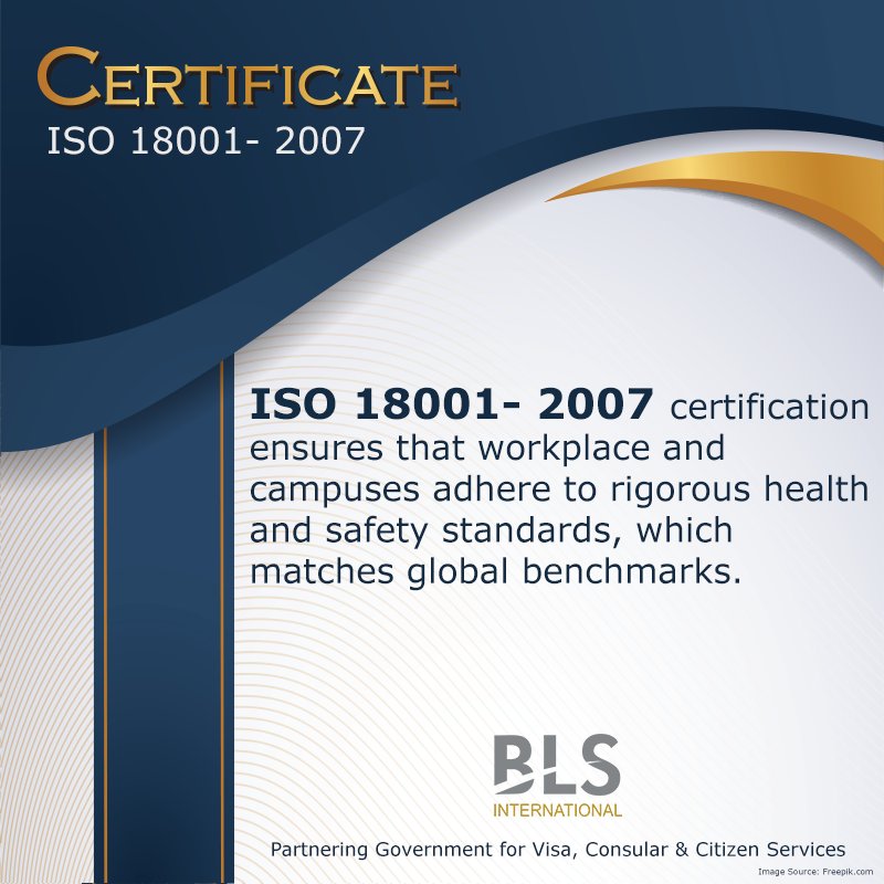 Iso 18001 Certification