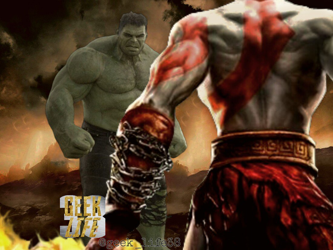 Hulk Vs God Of War