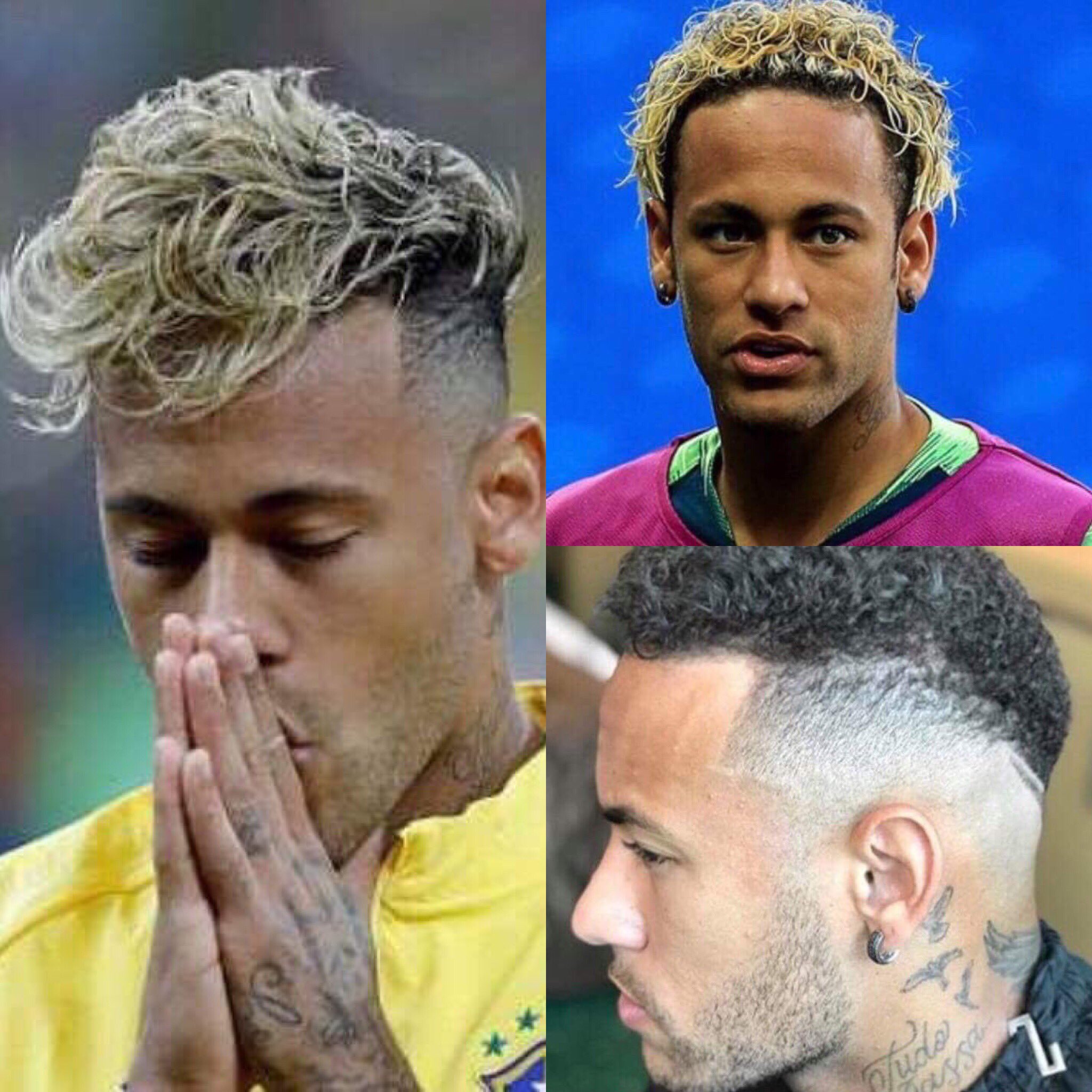Neymar Hair World Cup