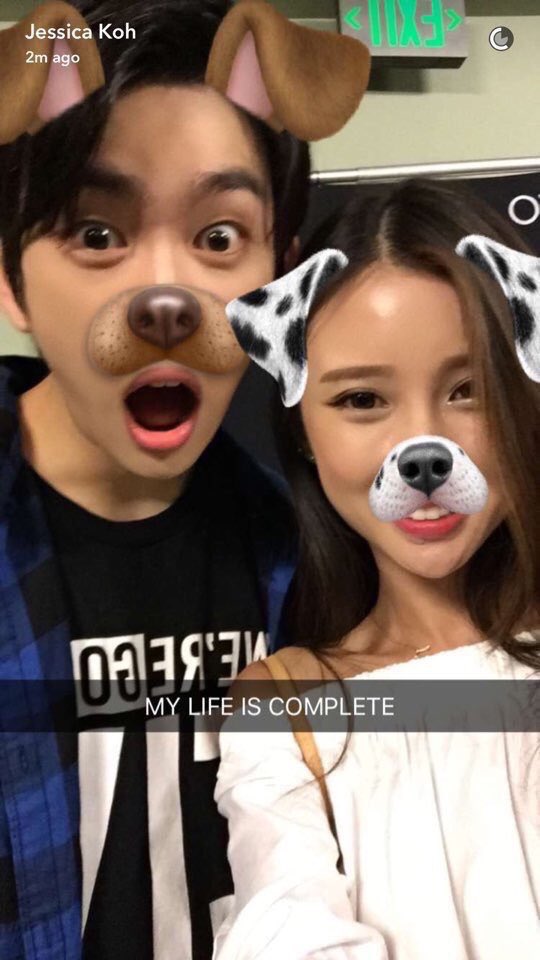 Mark Tuan And Jessica Koh