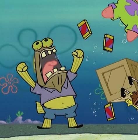 Spongebob Screaming Chocolate Guy