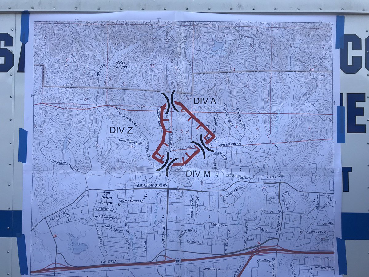 Santa Barbara County Fire Map - Map