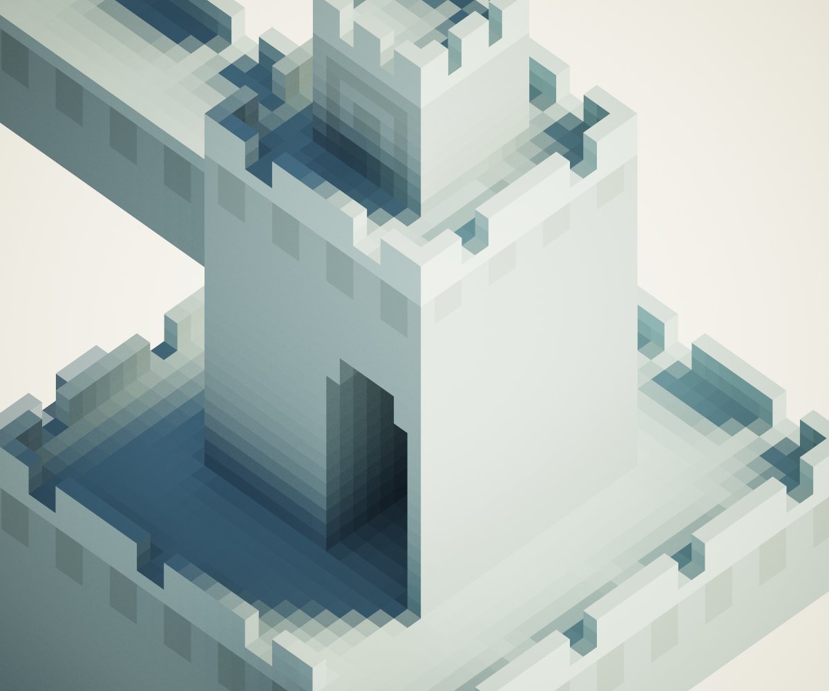 ephtracy on Twitter: "pixelated "soft" shadow #magicavoxel…