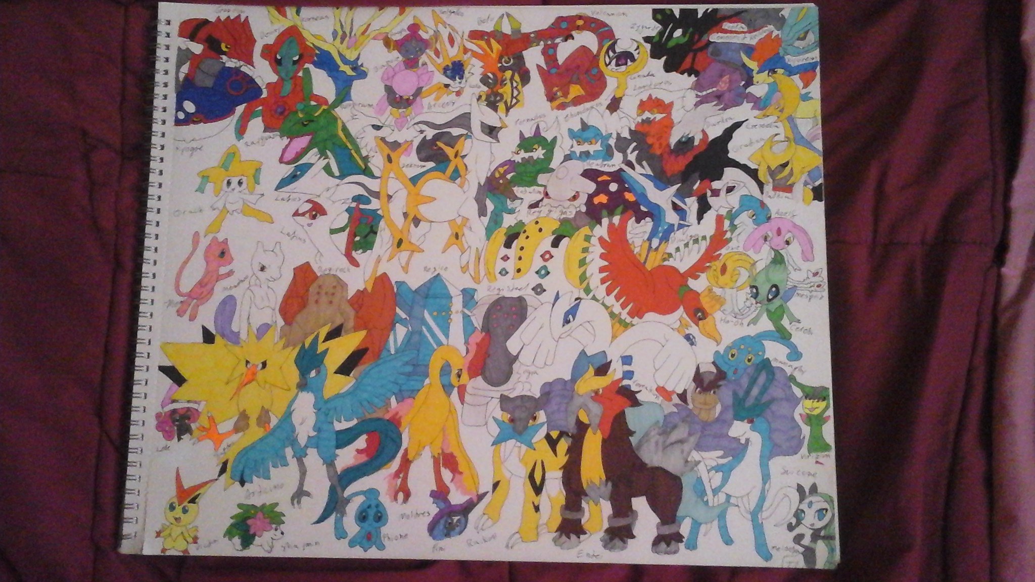 Cool Drawings Of Legendary Pokemon