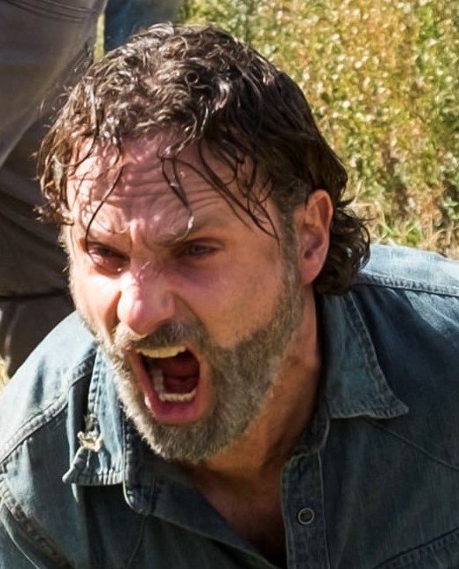 Rick Grimes Yelling