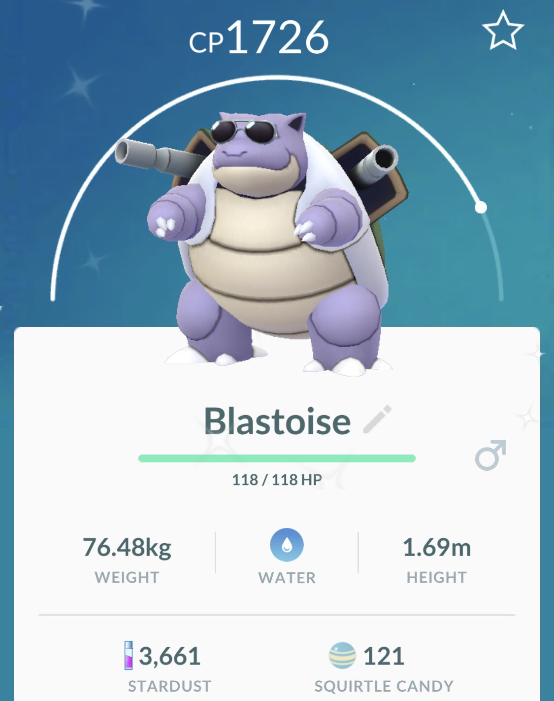 Pokemon Shiny Blastoise