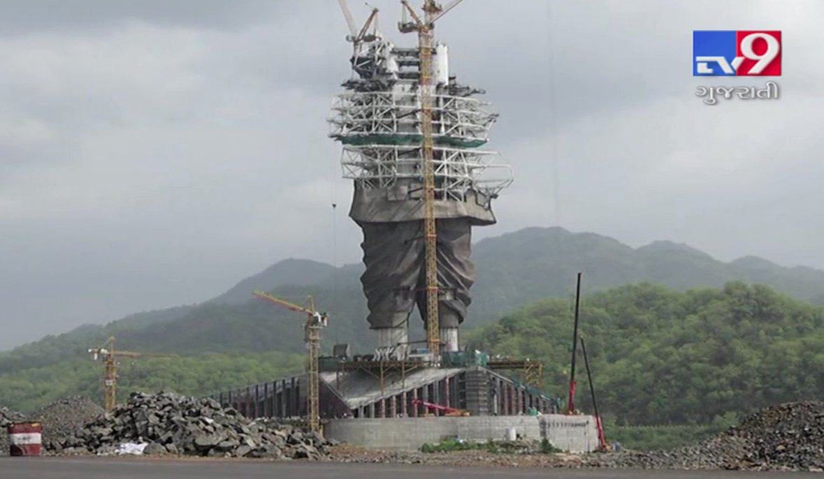 Statue Of Unity Progress