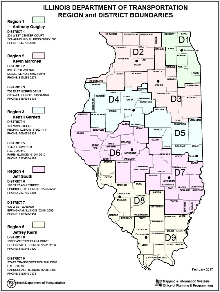 Idot District Map