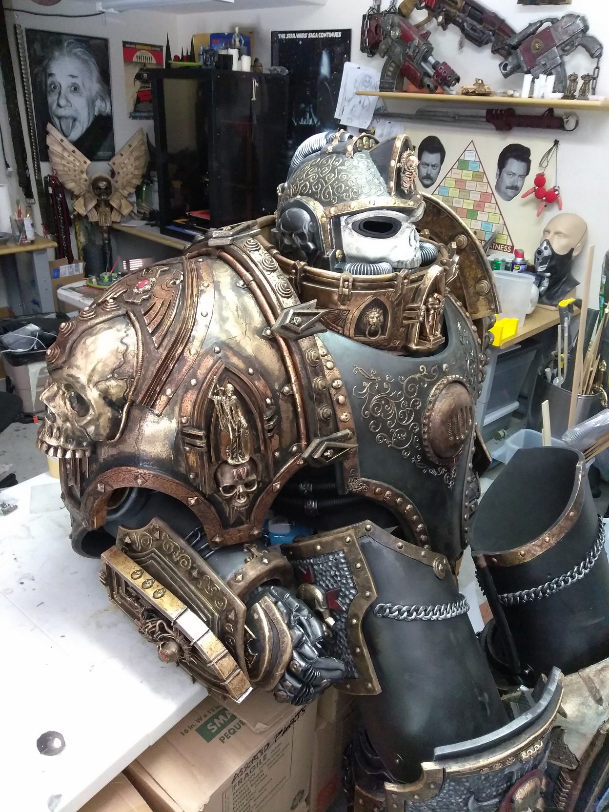 Warhammer 40k Space Marine Cosplay