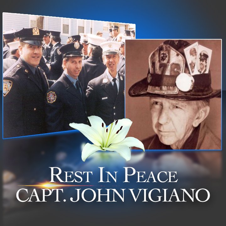Retired FDNY Captain John Vigiano, who lost both his sons during the ...
