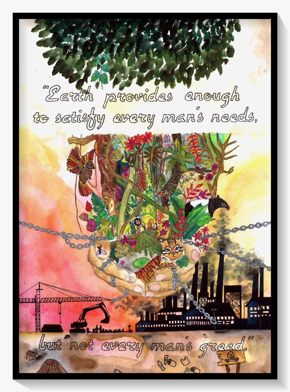 Deforestation Poster Making