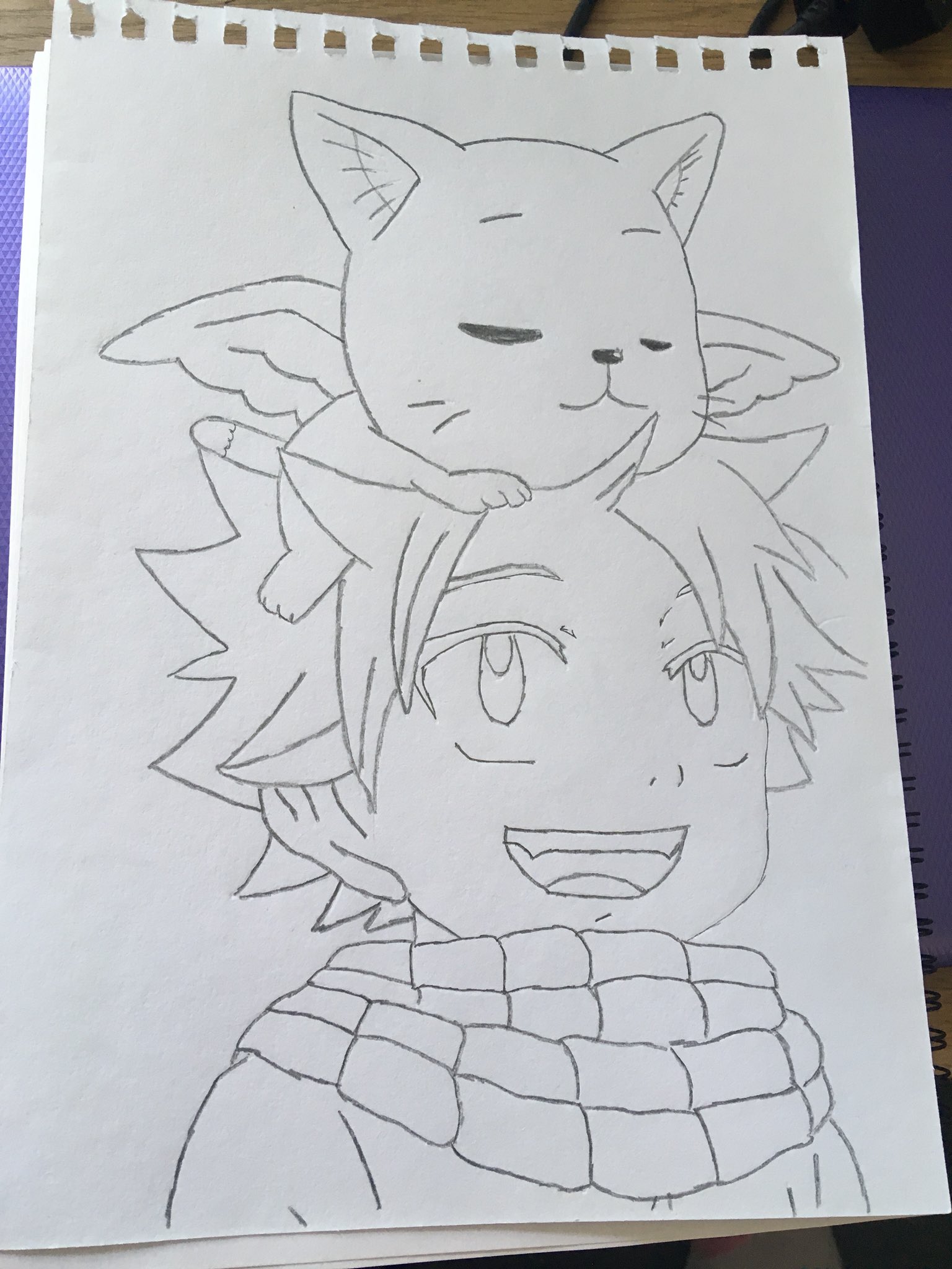 Natsu Drawing Easy Beq Art Viewstats