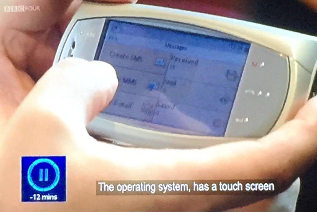 First Touchscreen Device