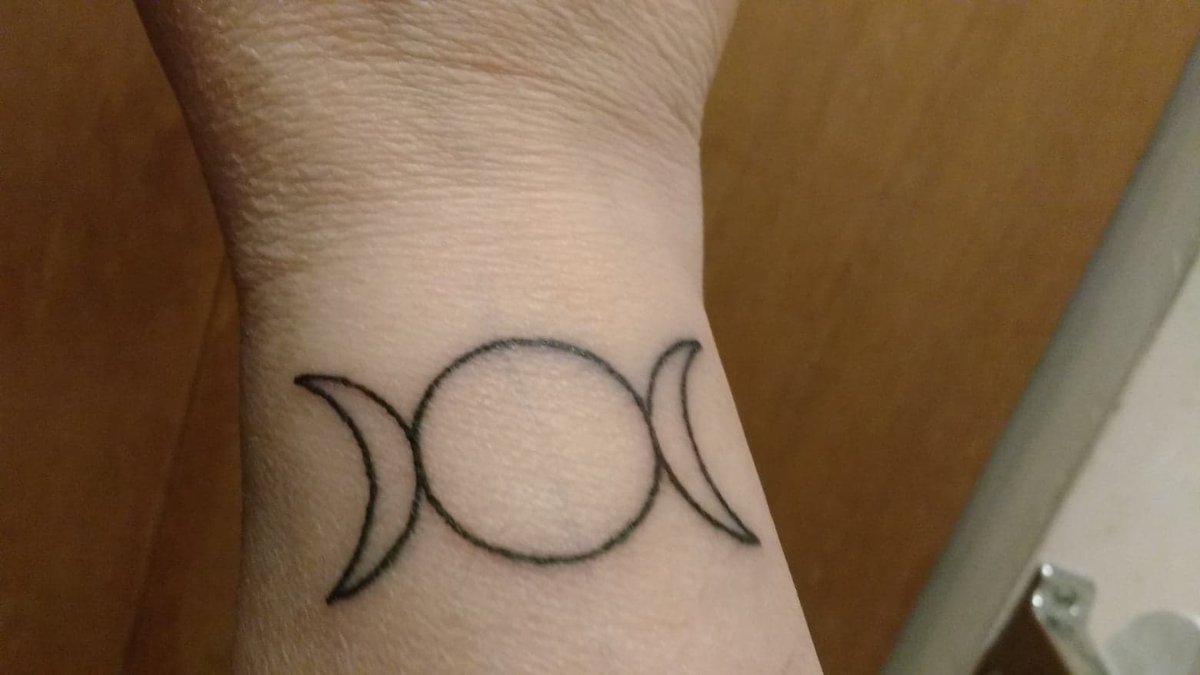 Moon Goddess Tattoo