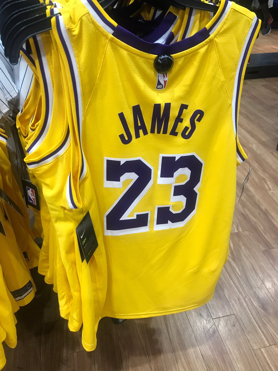 new Laker jerseys officially out!