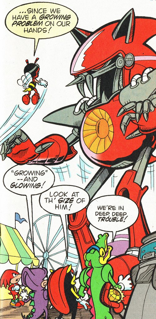 Knuckles Chaotix Metal Sonic Knuckles Chaotix Metal Sonic