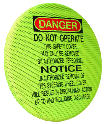 Ameri-Viz on Twitter: "Available in lime or orange hi-viz material, these steering wheel covers ...