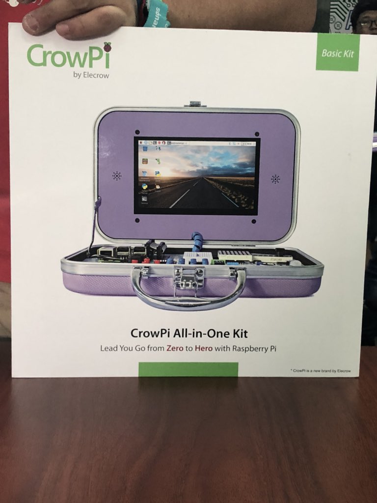 GOROman on Twitter: "CrowPi @Elecrow1…