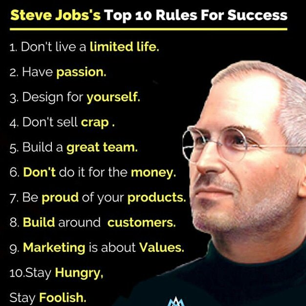 Steve Jobs Quotes About Success