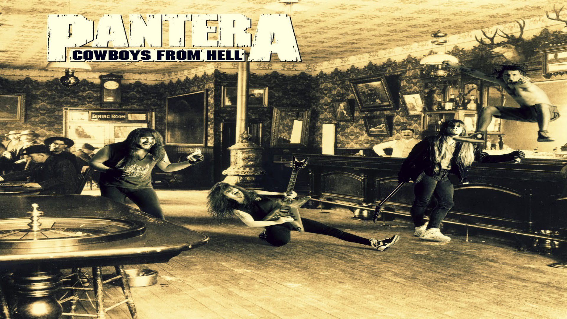 Pantera Cowboys From Hell Album Cover