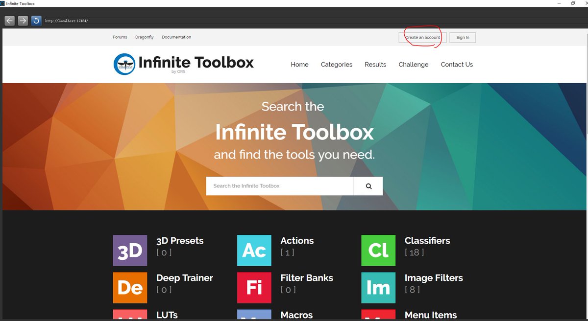 Infinite Toolbox is ready to use / Twitter