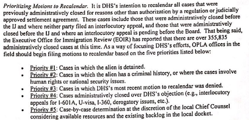 DHS signals intent to reopen all immigration cases that were ...