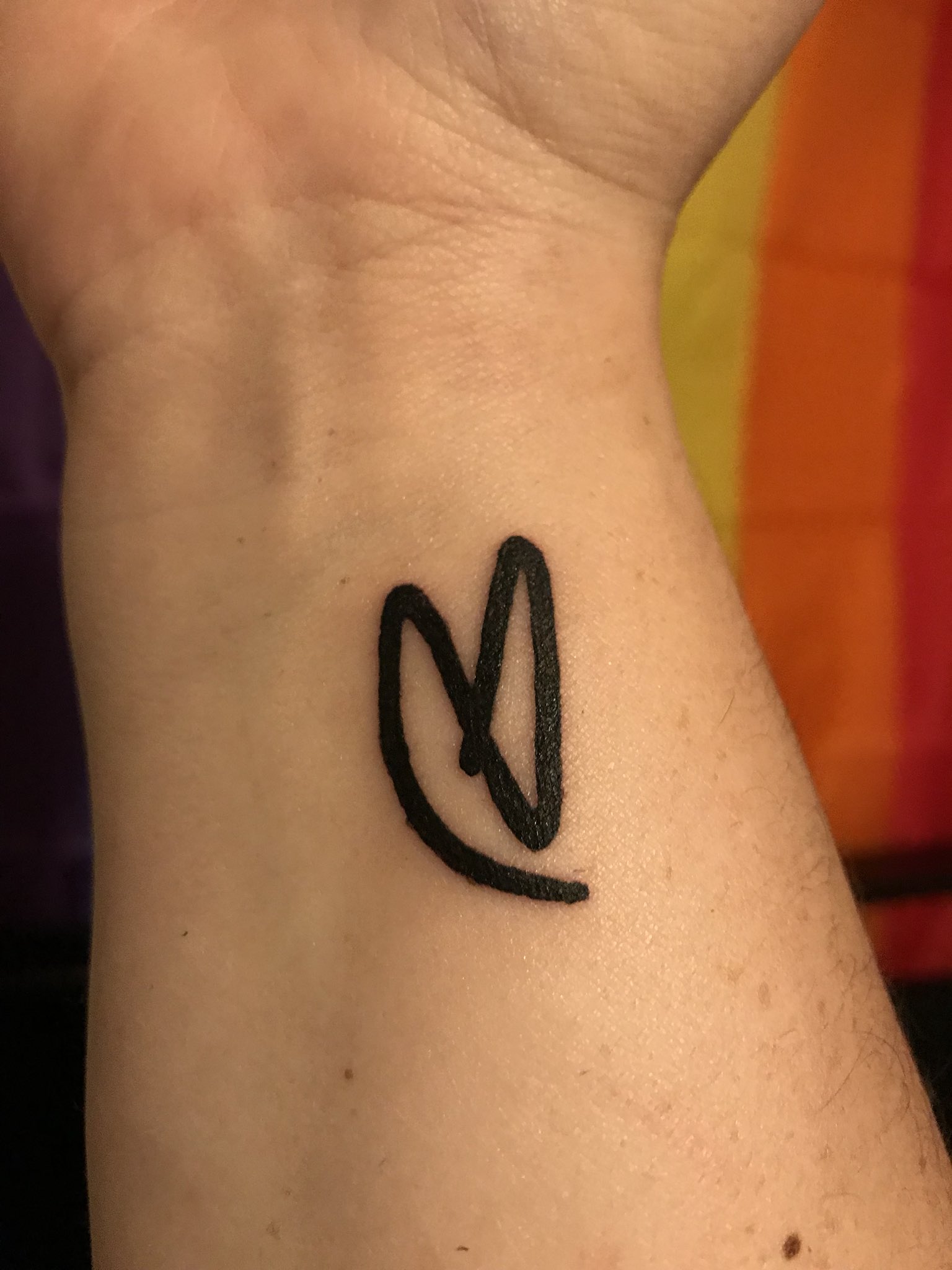 Demi Lovato Heart Tattoos