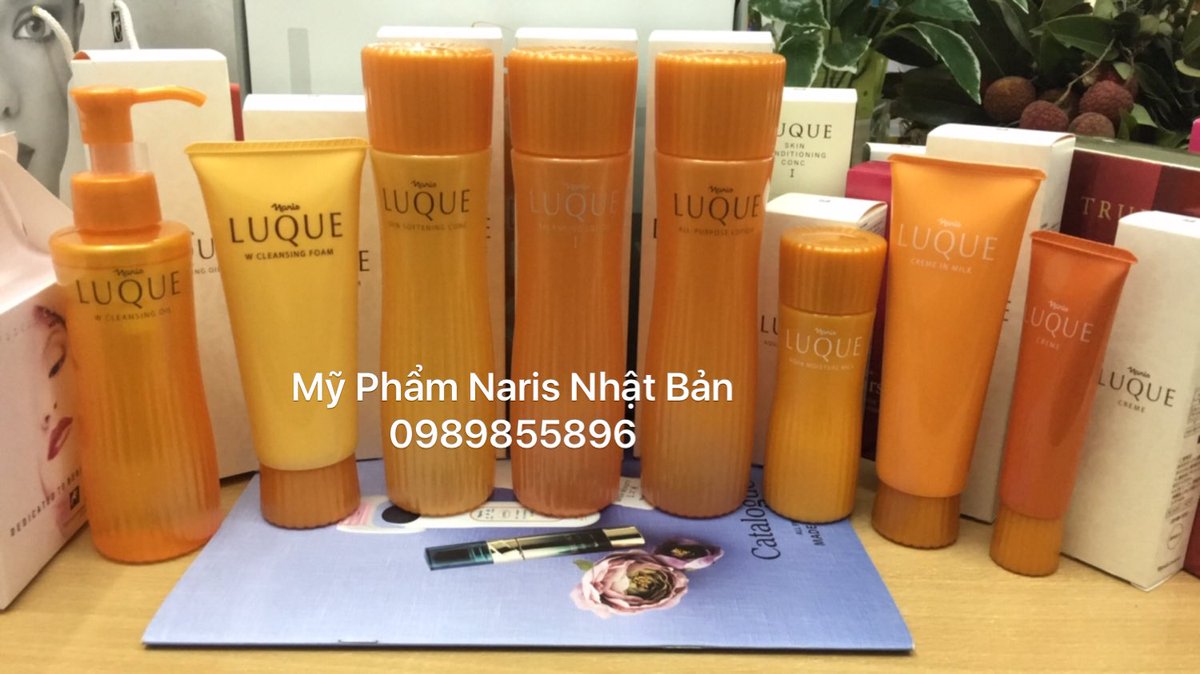 Bộ sản phẩm Naris Luque - Cho làn da vẻ đẹp rạng rỡ / Twitter
