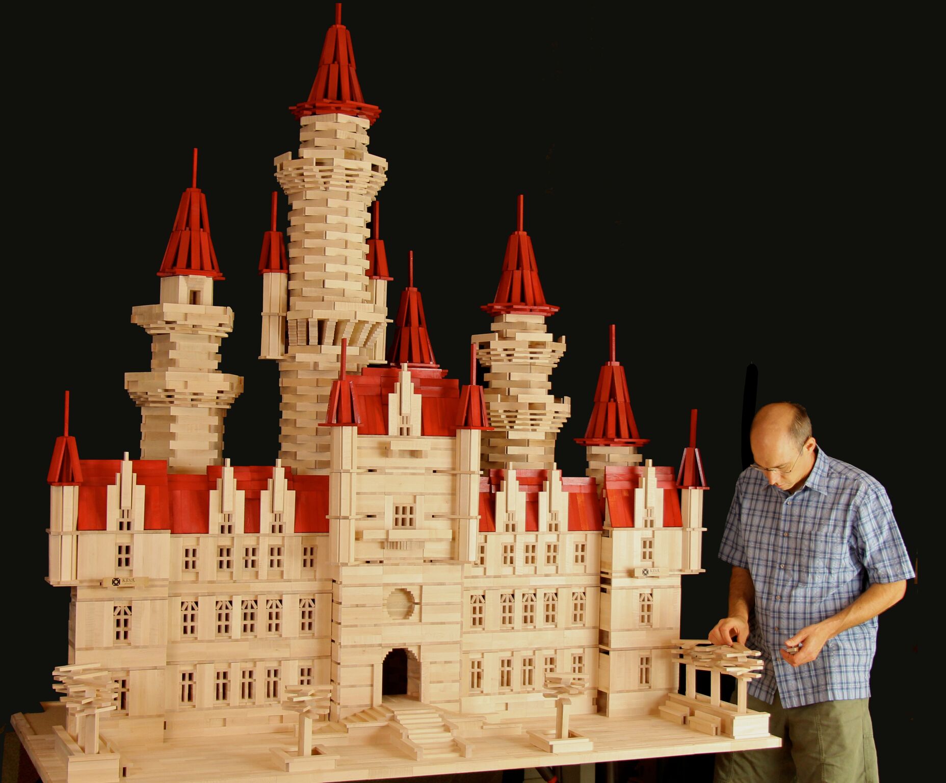Popsicle Stick Castle