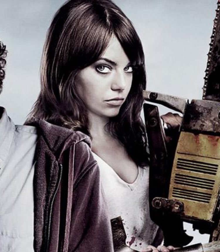 Emma Stone Bangs Zombieland