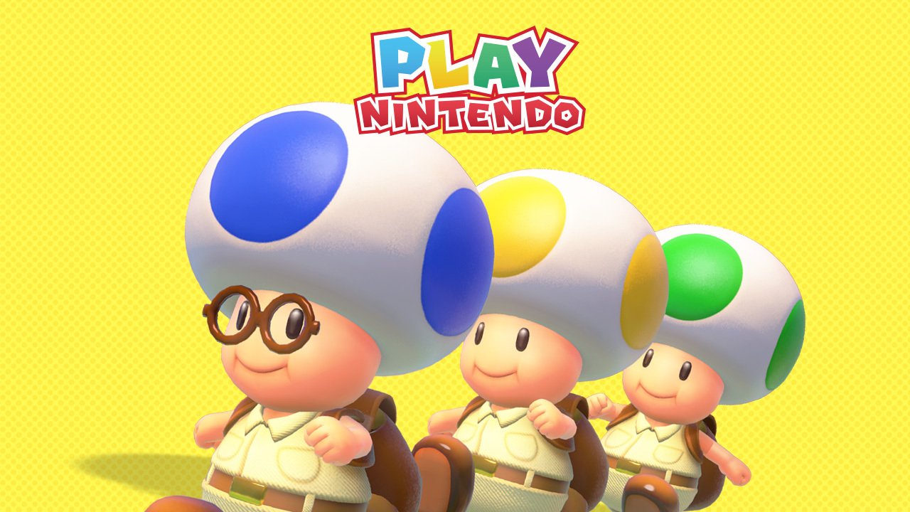 Toad Brigade Captain Toad Gif