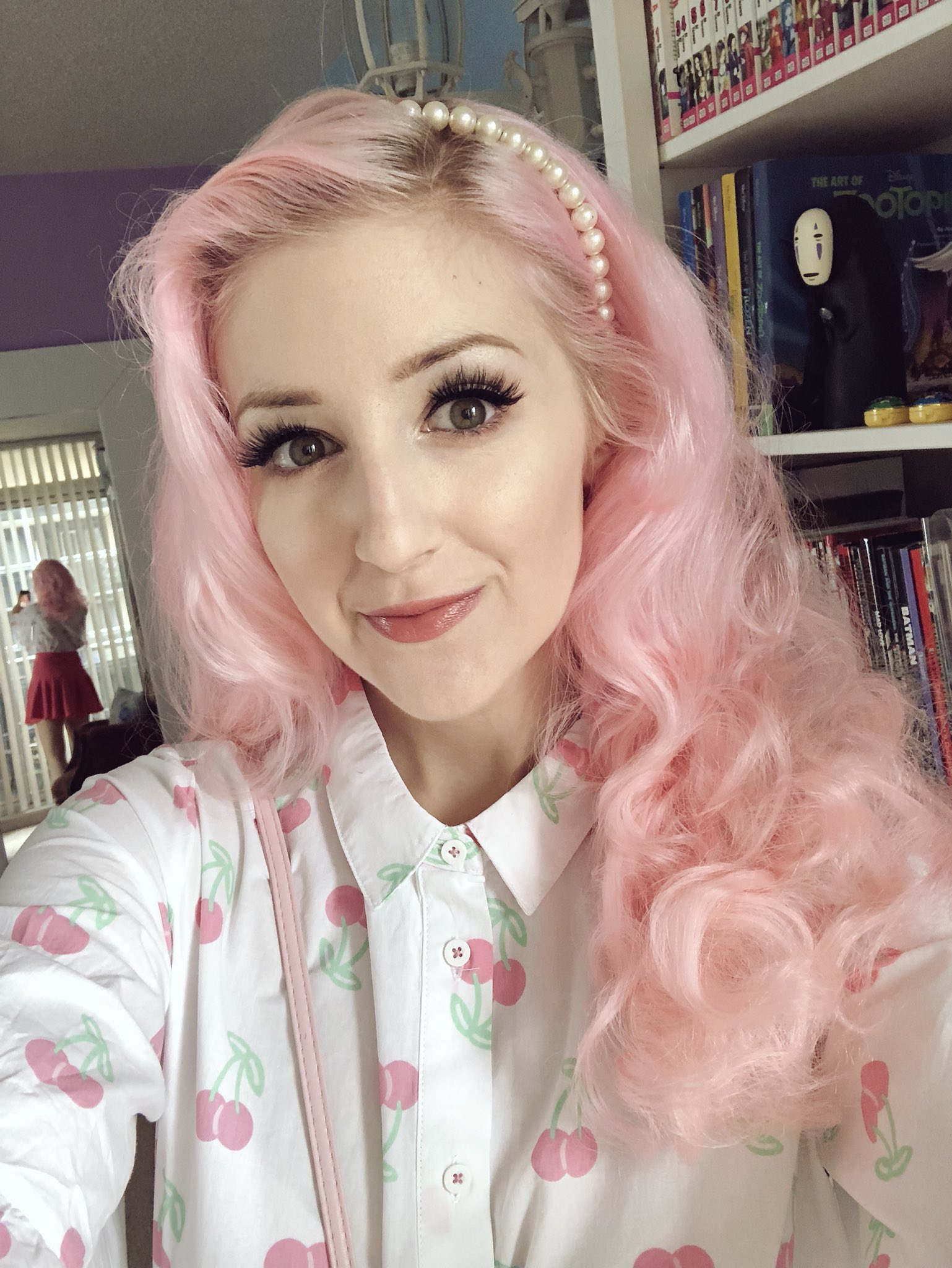 ALB on Twitter: "it’s VERY MUGGY today but yay cherry top!! 🍒🍒 https://t.co/C4yf76V4RI" / Twitter