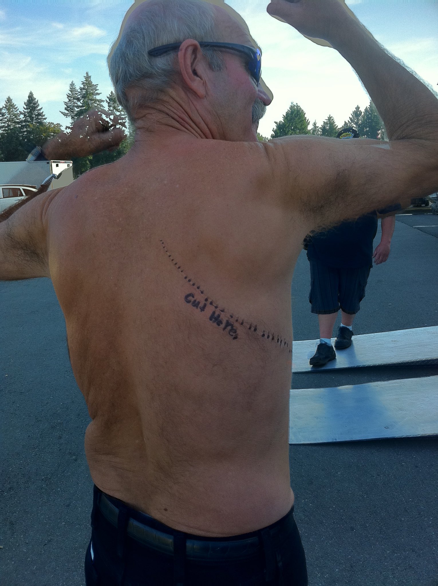 Alexis Dejoria Back Tattoos