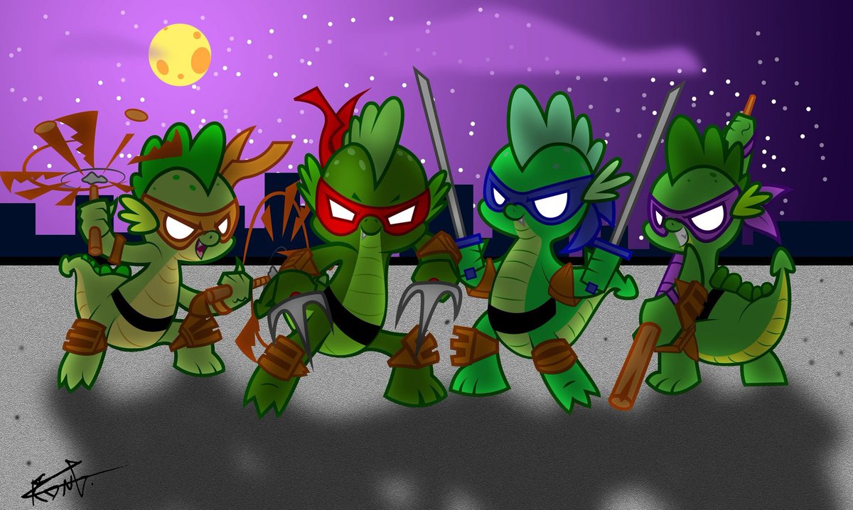 Tmnt Mlp Crossover