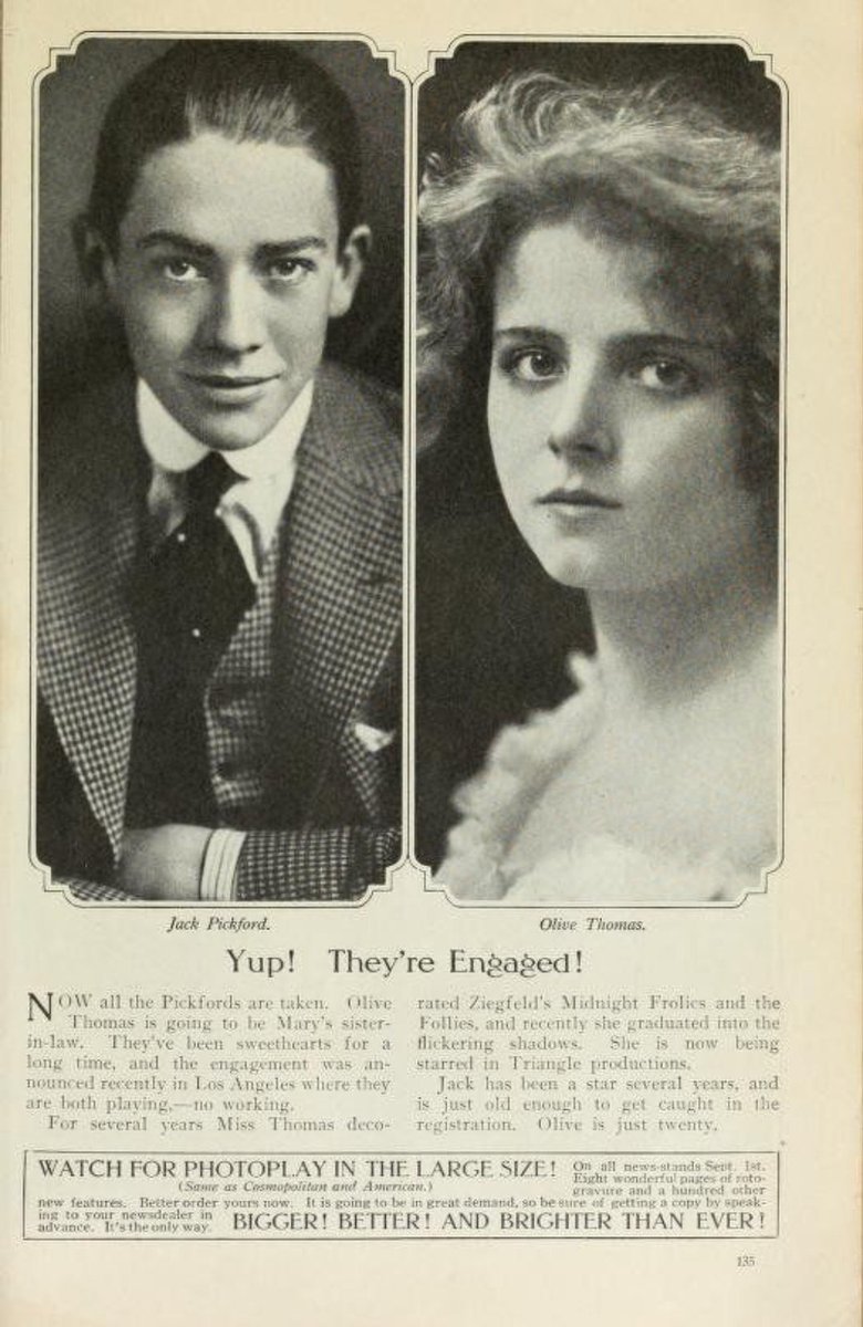 Jack Pickford Olive Thomas