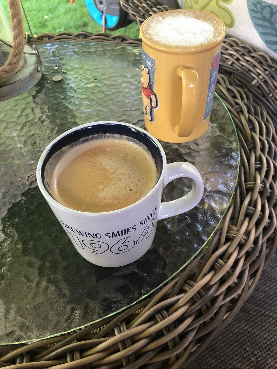 Morning coffee with my wife. Best time of the day beth_frankish Join is ...