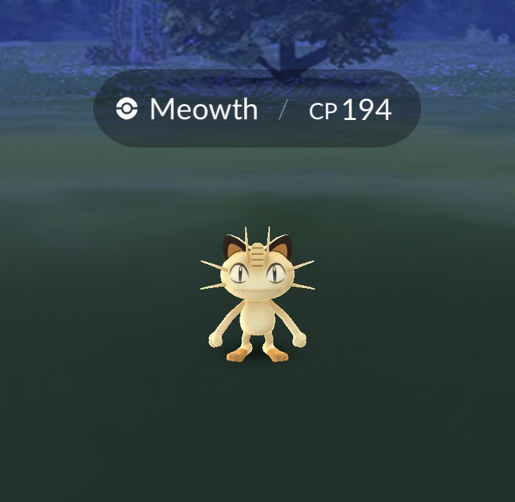 Meowth Shiny