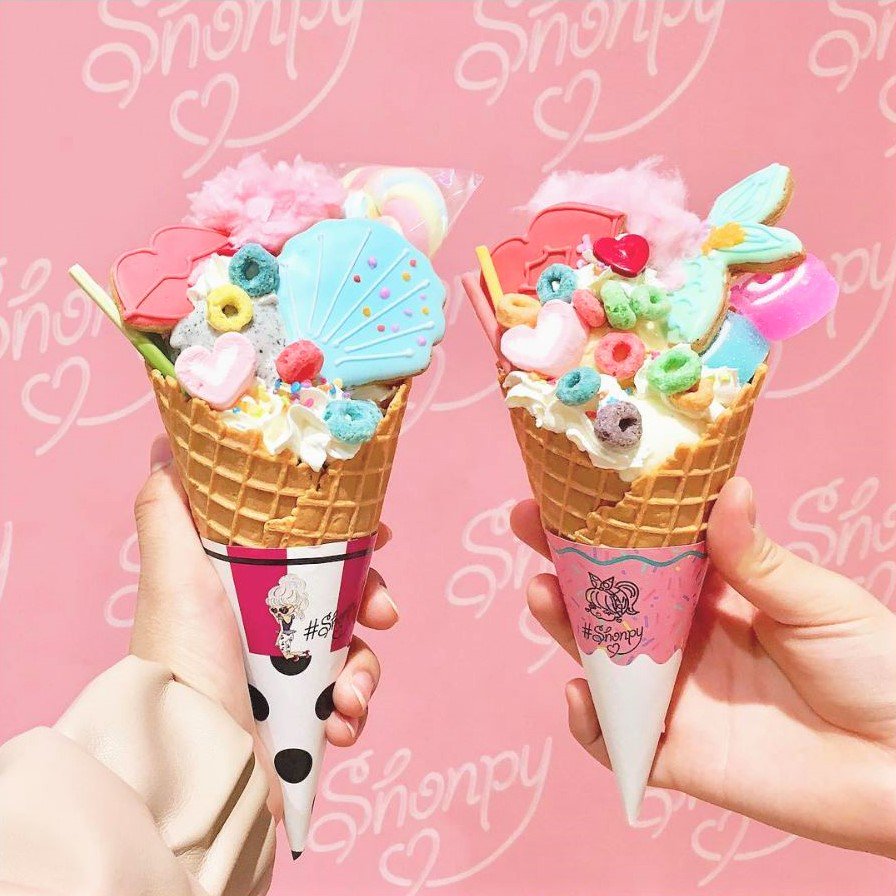 Japanese Ice Cream Sundae