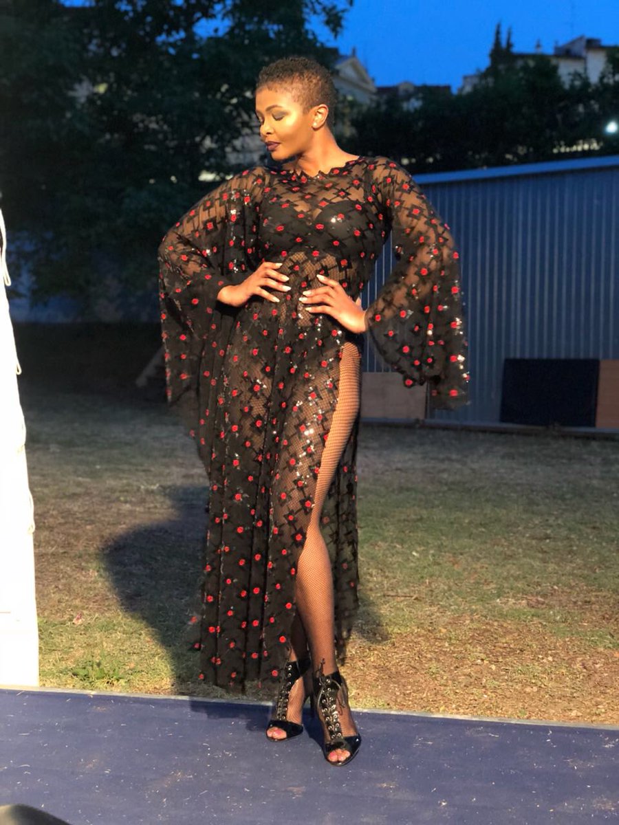Move Over Zodwa! Simphiwe Dana Shows Major Bod In Sheer Dress
