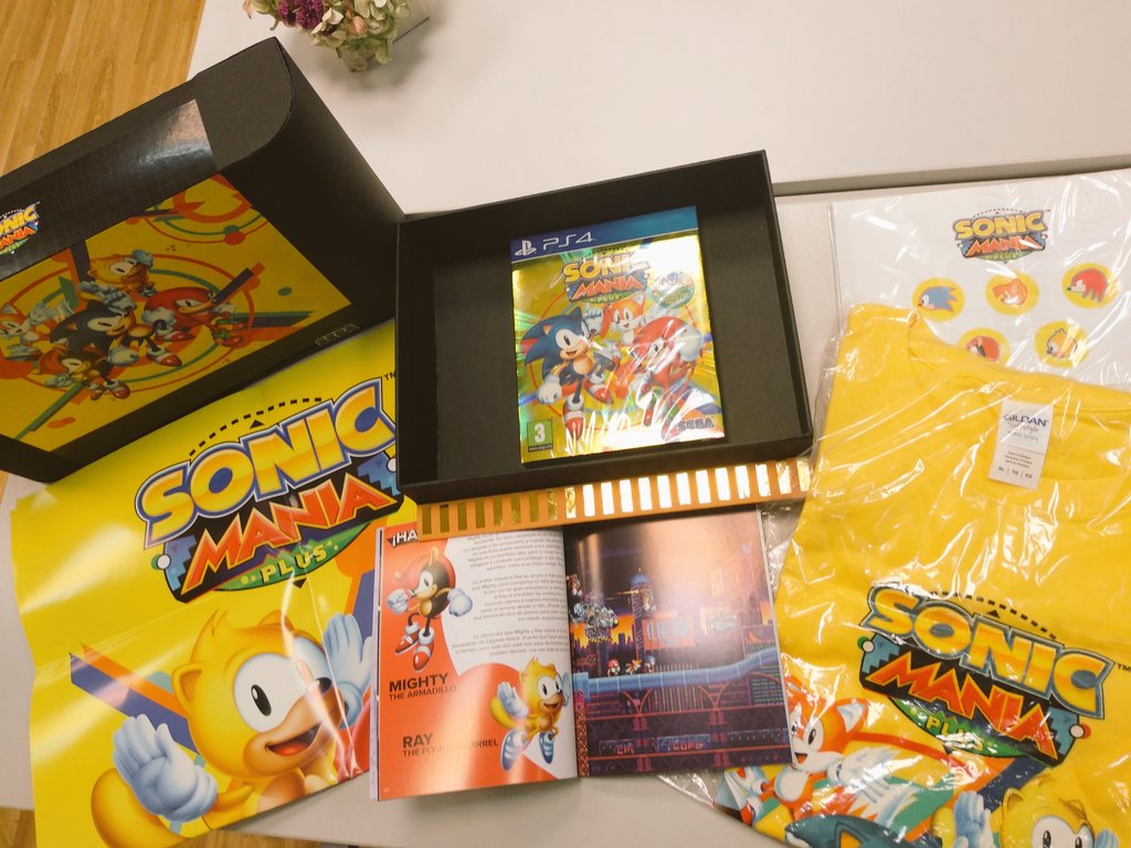 Sonic Mania Plus Press Kit Revealed - Sonic Chat - Sonic Stadium