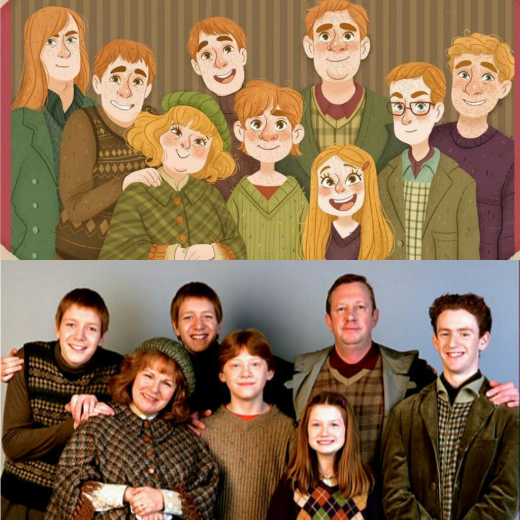 Weasley Family Fan Art