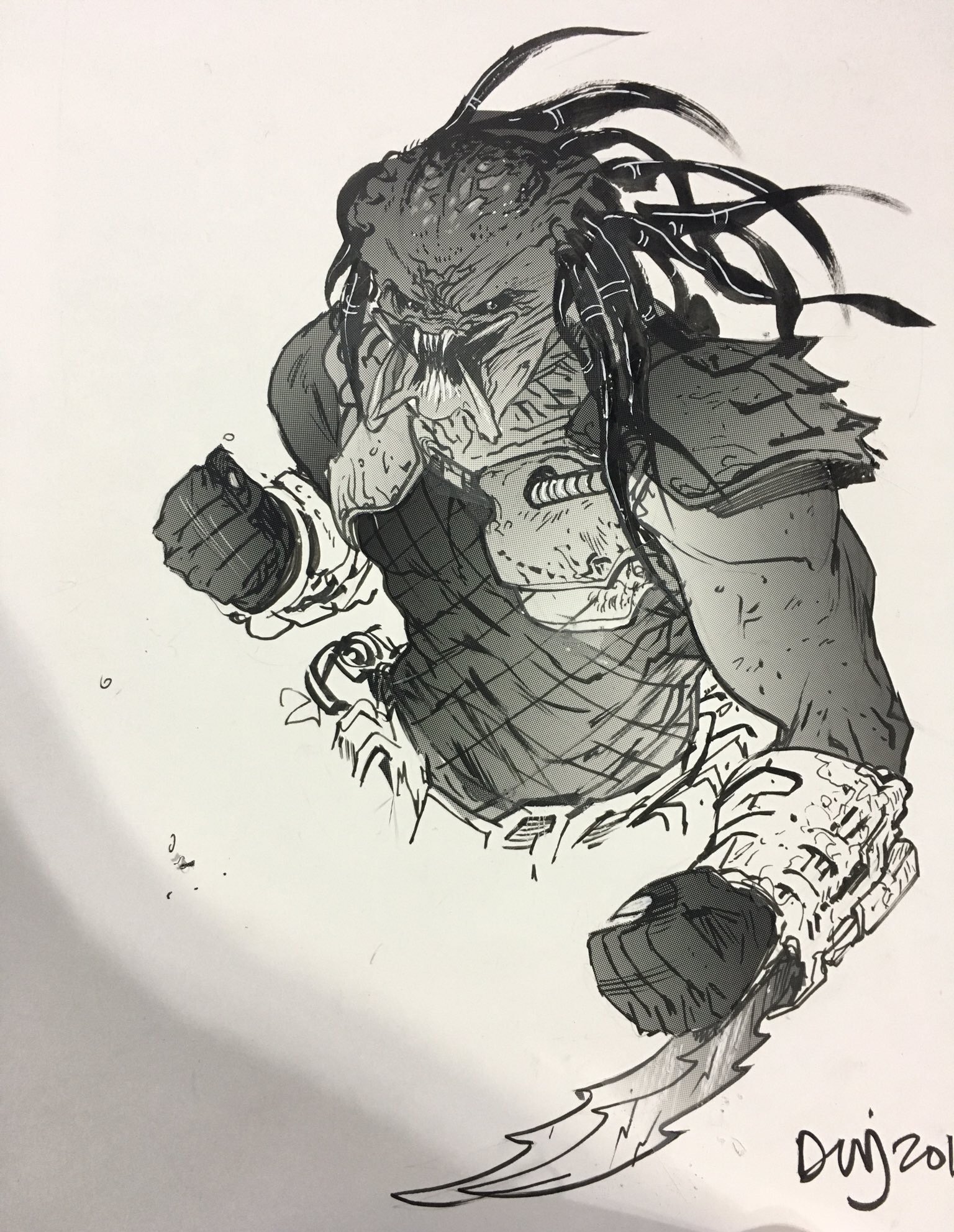 Cool Predator Drawings